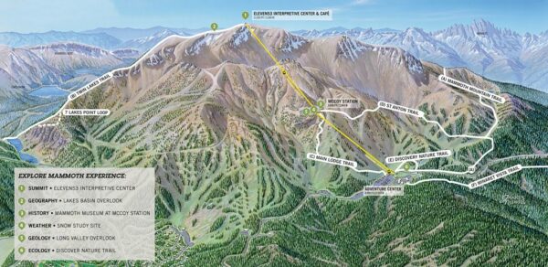 Hiking Trail Maps in Mammoth Mountain | ASO Mammoth